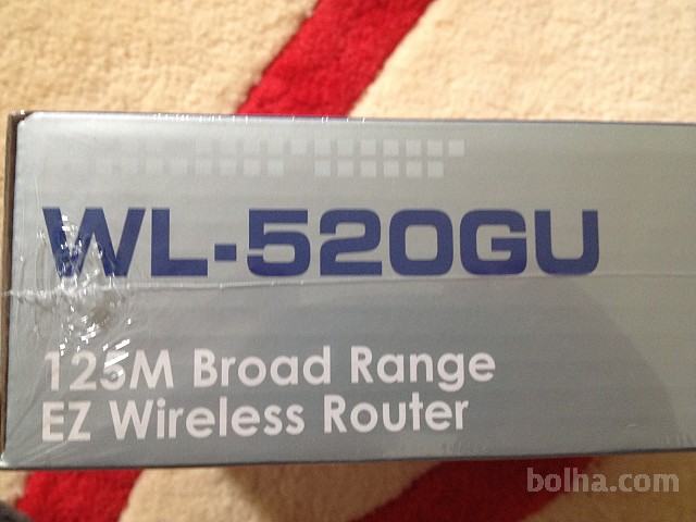 Asus router WL-520GU neuporabljen