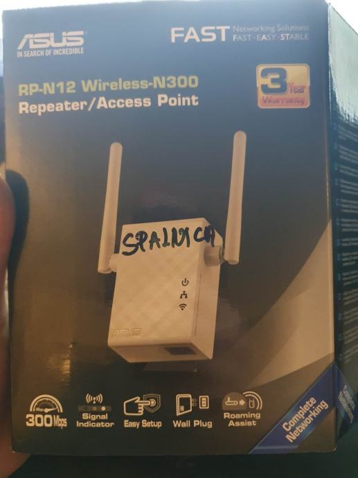 ASUS RP-N12 Wireless-N300 / Acess Point