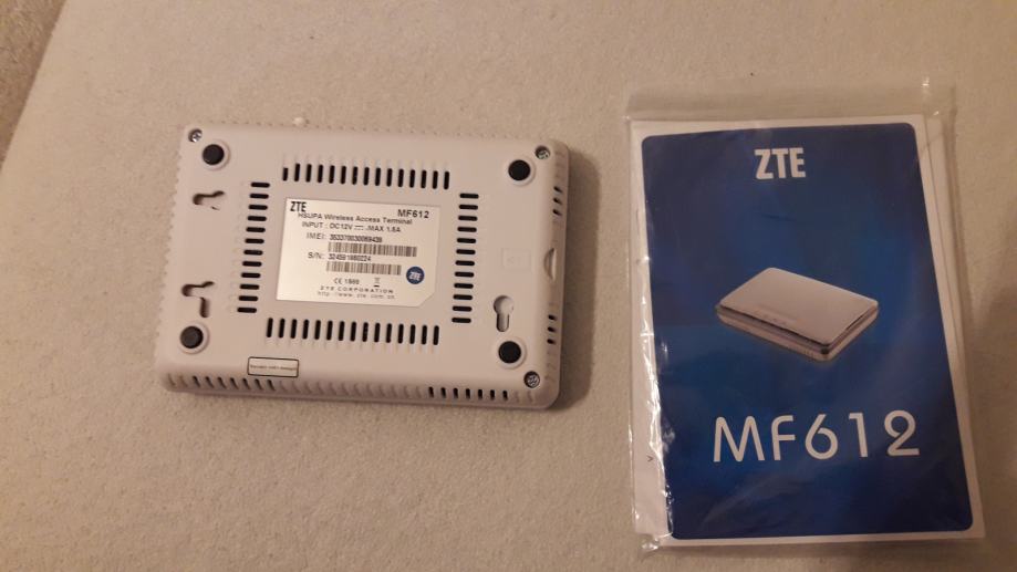 Brezžični usmerjevalnik Rutar ZTE MF612