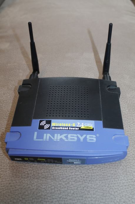 Brezžični Wi-Fi usmerjevalni (Router) Linksys WRT54GL