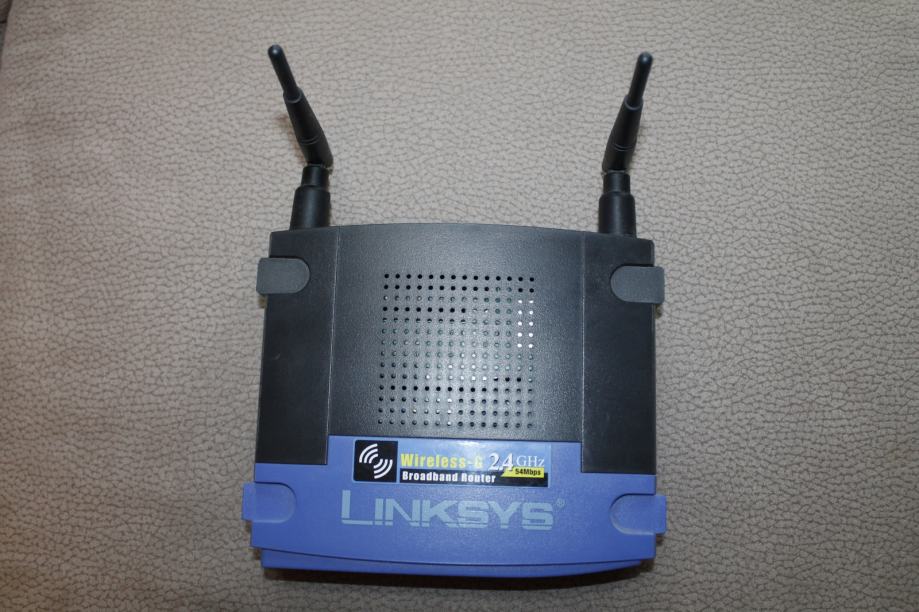 Brezžični Wi-Fi usmerjevalni (Router) Linksys WRT54GL
