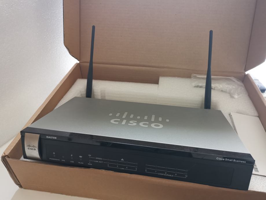 Cisco small business ISA750W Wifi, LAN router