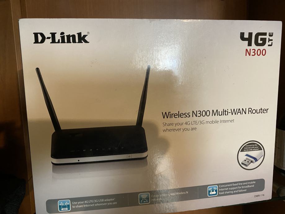 D-Link N300 multi-wan Router