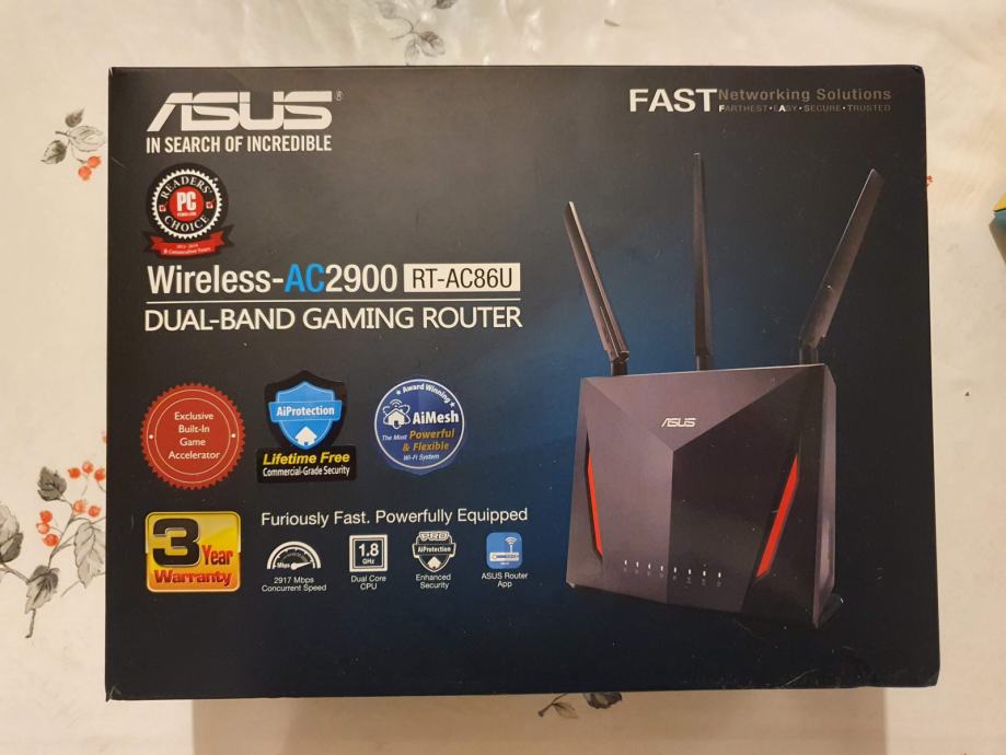 Gaming router ASUS RT-AC86U AC2900