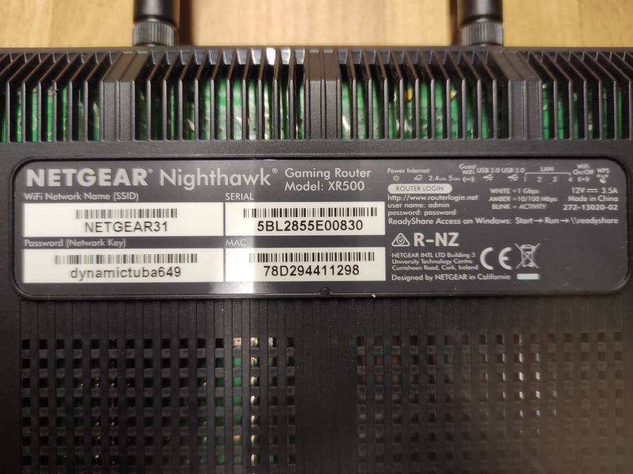 Gaming router Nighthawk XR500
