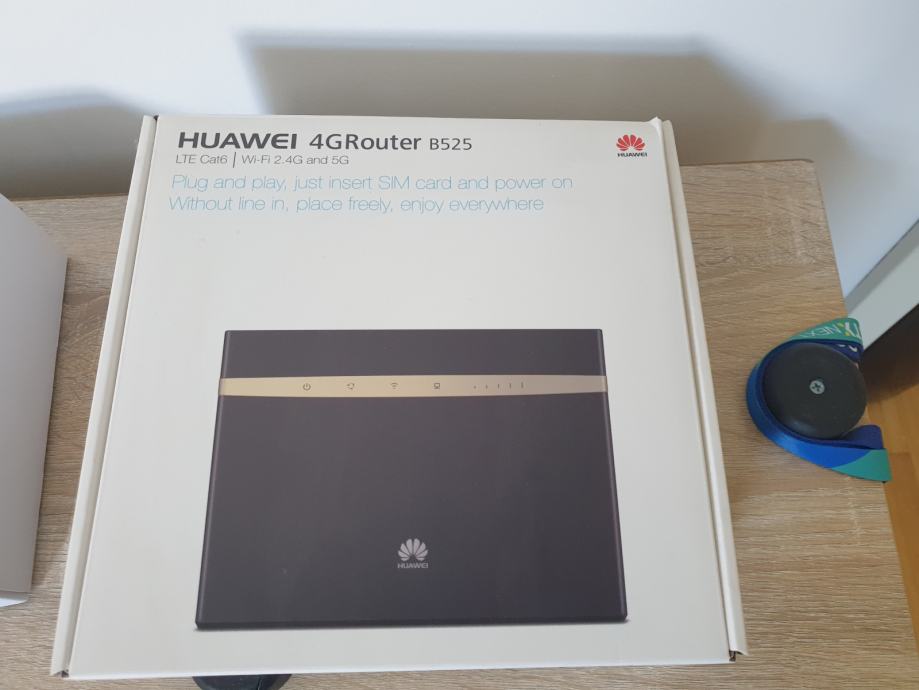 Huawei B525, WiFi, 4G (SIM kartica)