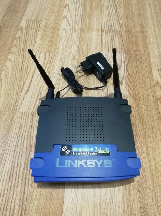 Linksys brezžični router WRT54GL