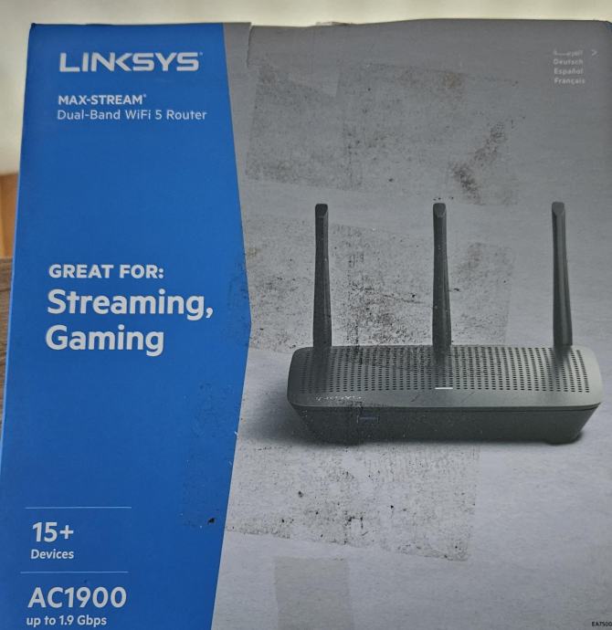 Linksys EA7500v3 AC1900 Dual Band WiFi 5 (kot nov)