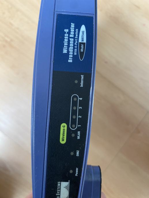 LINKSYS ROUTER MODEL WRT54G