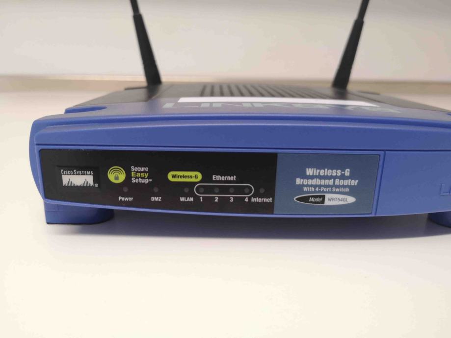 Linksys Wi-Fi router WRT54GL