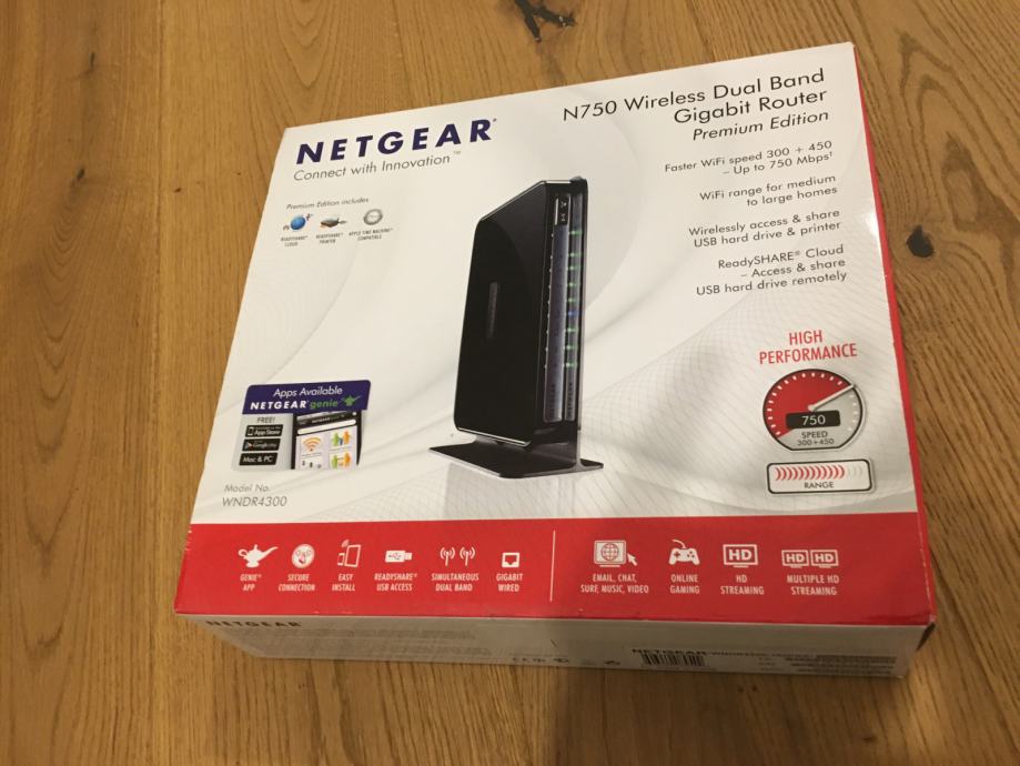 Netgear N750 Wireless Dual Band Gigabit Router