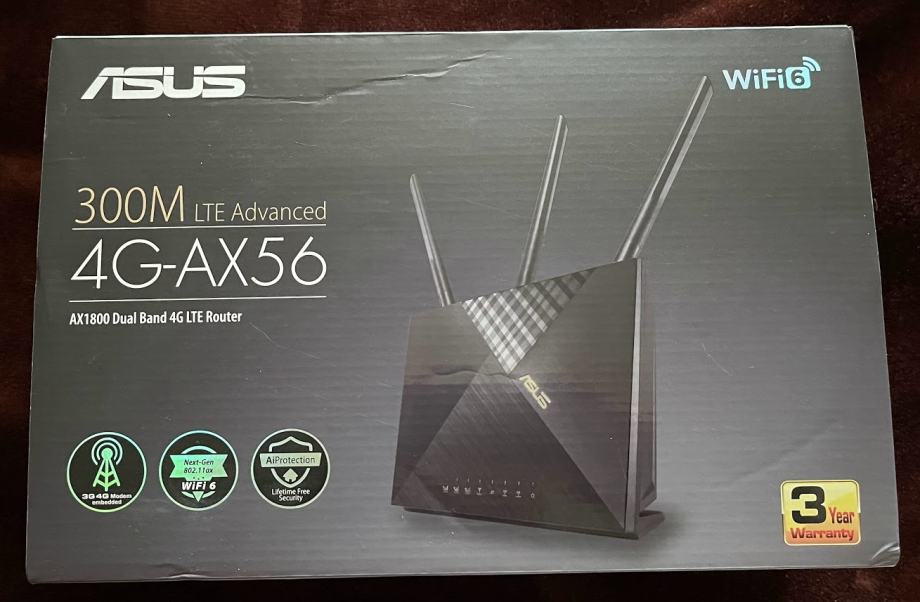 Prodam Asus router 4G-AX56