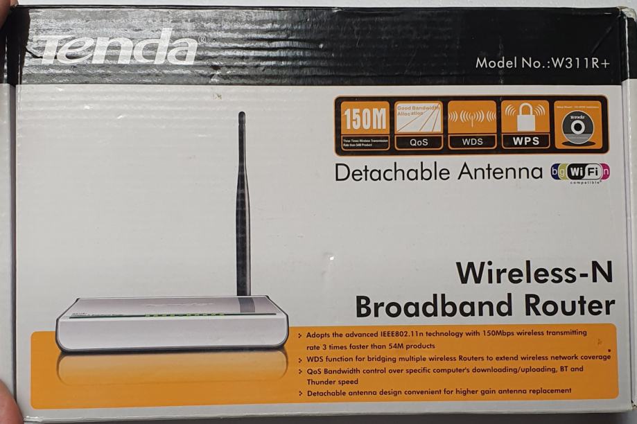 Prodam Tenda router w311r+ brezžični usmerjevalnik oz. router