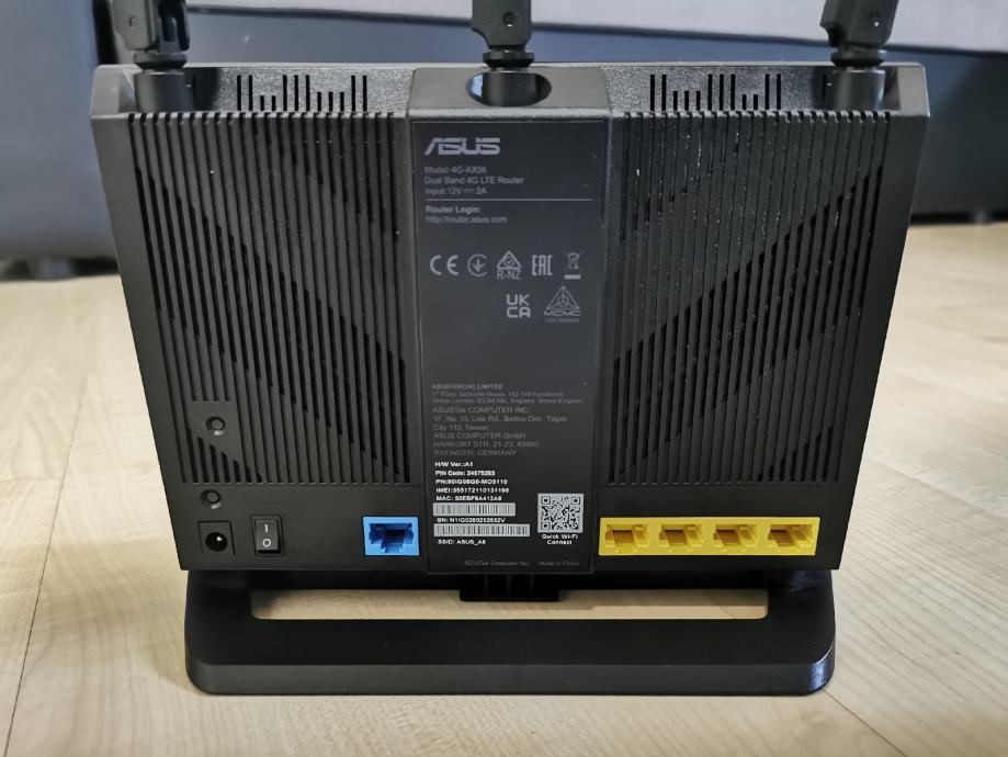 Router Asus 4G-AX56 LTE