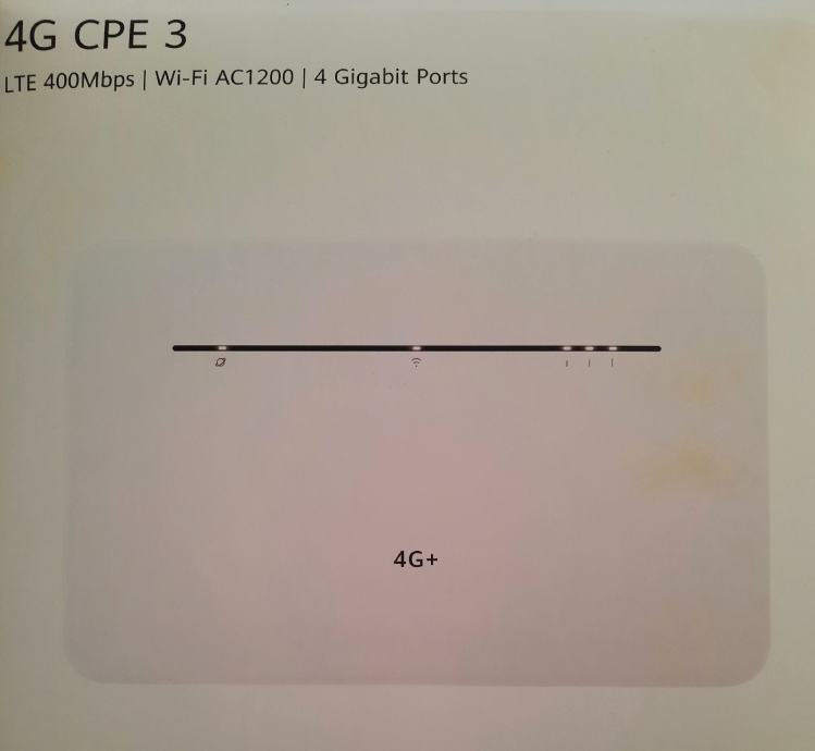 Router Huawei 4G CPE 3 , LTE 400Mbps / Wi-Fi ACI1200 / 4 Gigabit Port