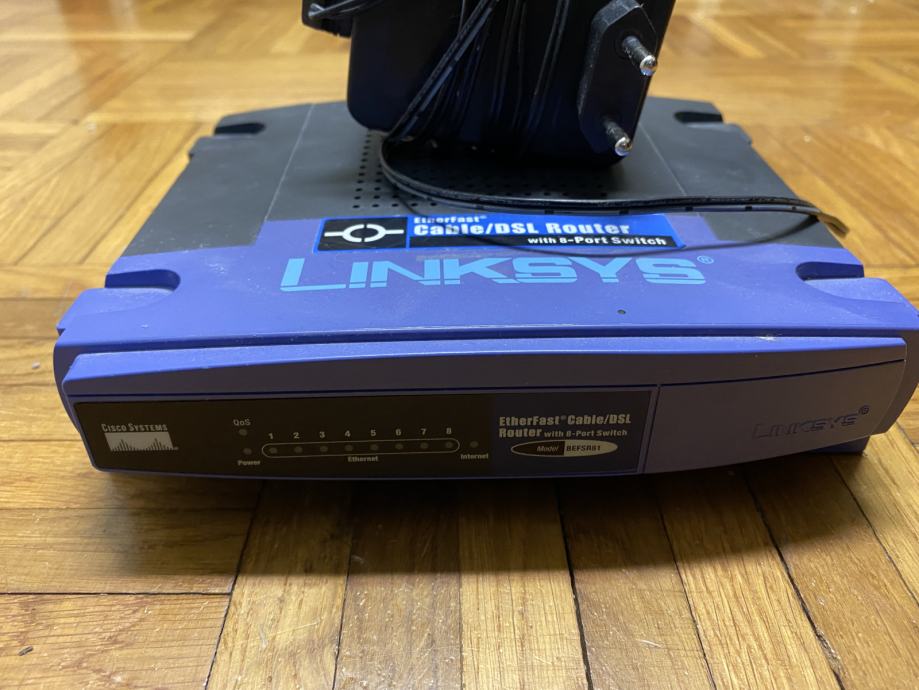 Router Linksys 8 portni BEFSR81 ver.3