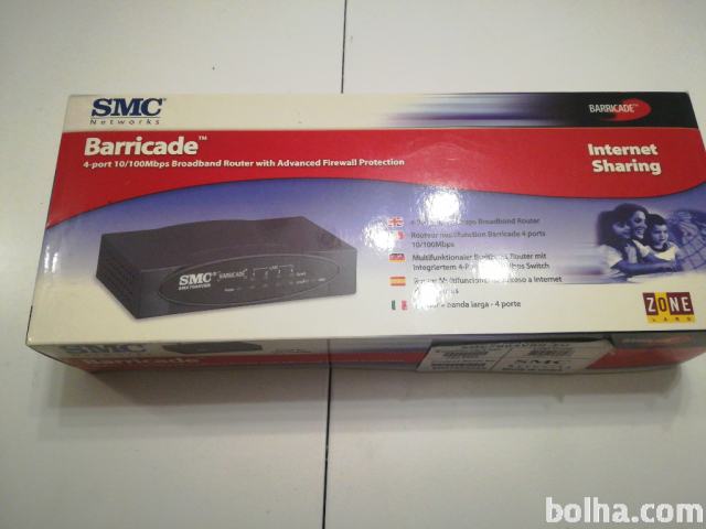 SMC Barricade usmerjevalnik router firewall