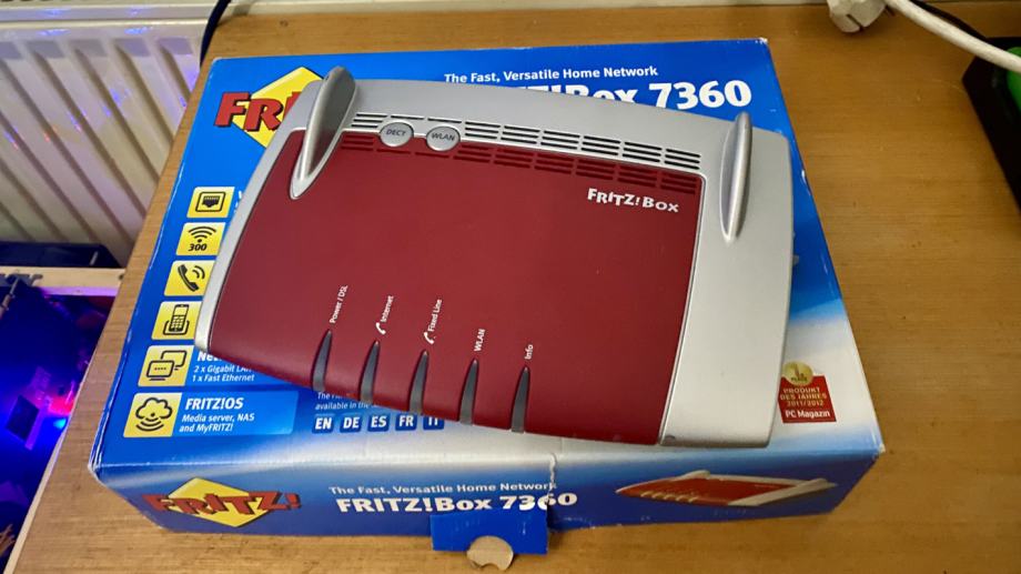 WiFi Usmerjevalnik Fritz!Box 7360