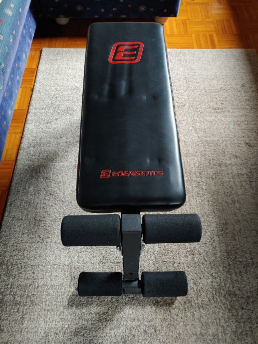 Energetics klop za trebušnjake, bench
