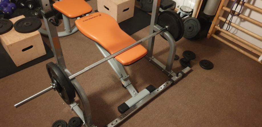 Energetics Power bench 280 & Schiavi nastavljivo stojalo za uteži