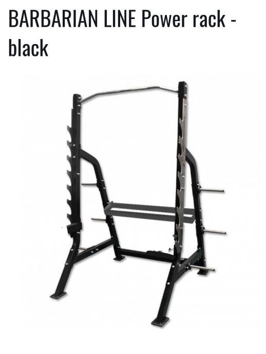 Fitnes kletka - Barbarian Line power rack