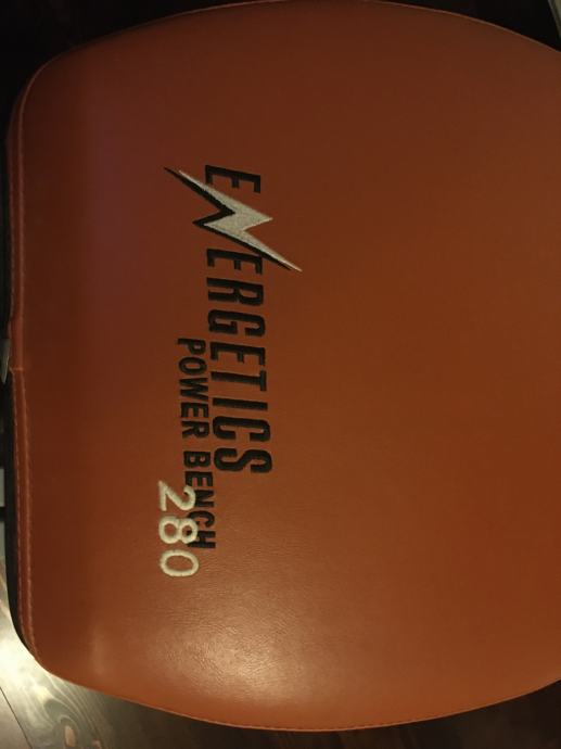 Vadbena klop Energetics Power Bench 280, fitnes klop za uteži