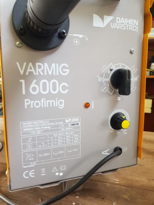 Daihen Varstroj Varmig 1600 Profimig, varilnik na varilno žico