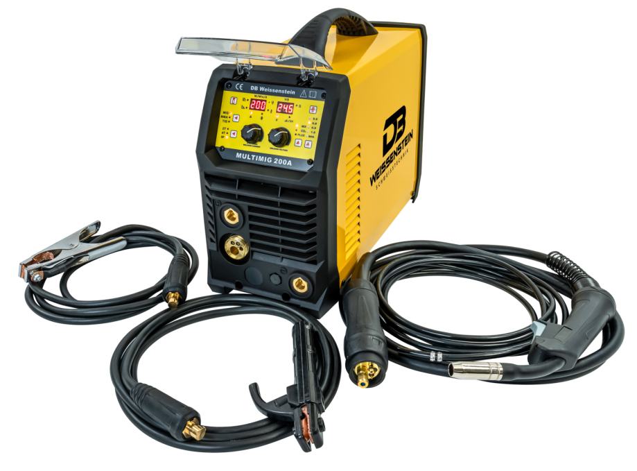 Inverter MIG MAG MMA ARC TIG WIG 200A IGBT (brez plina) Synergic