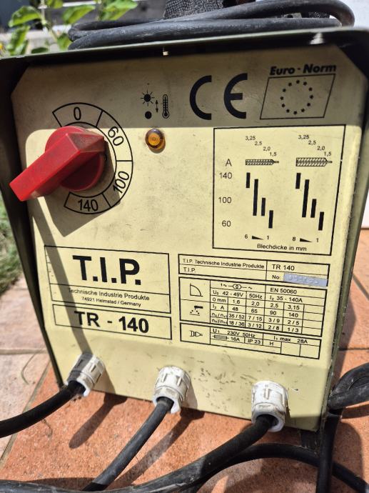 Prenosni varilni aparat T.I.P. TR-140