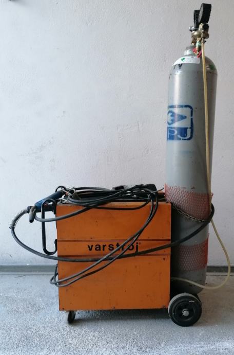 VARILNI APARAT VARSTROJ VARMIG 160/180 SUPERMIG Z JEKLENKO CO2
