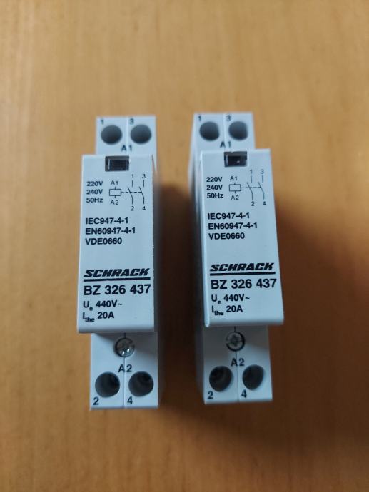 inštalacijski kontaktor Schrack