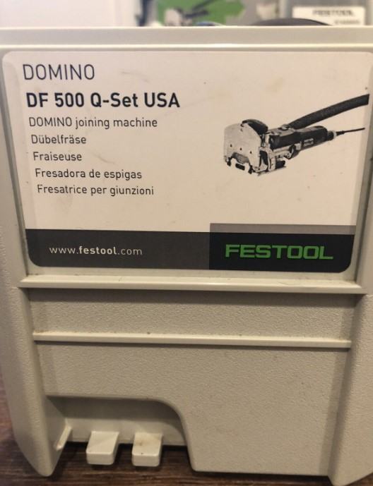 Festool Domino DF 500 Q-set HEPA čistilec prahu kompletan set