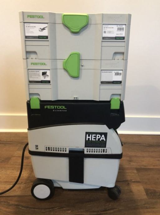 Festool Domino DF 500 Q-set HEPA čistilec prahu kompletan set