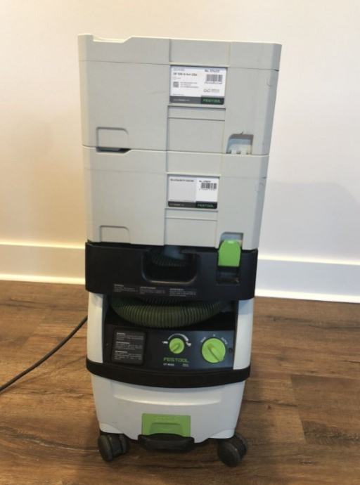 Festool Domino DF 500 Q-set HEPA čistilec prahu kompletan set