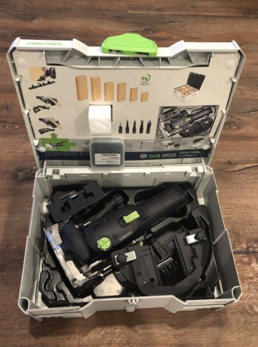 Festool Domino DF 500 Q-set HEPA čistilec prahu kompletan set