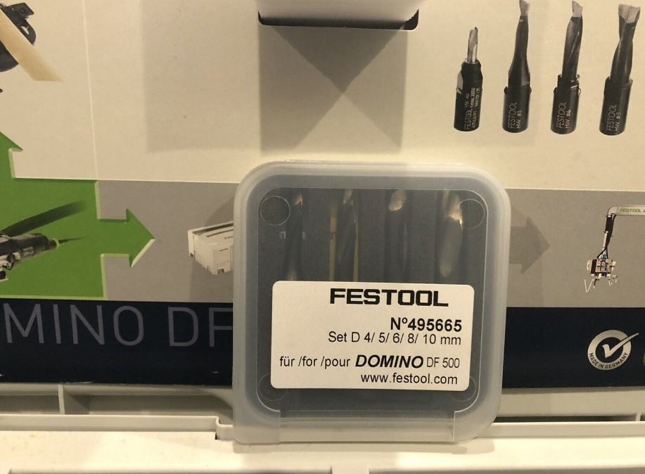 Festool Domino DF 500 Q-set HEPA čistilec prahu kompletan set