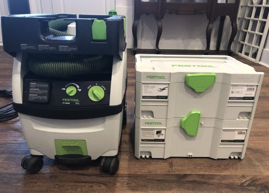Festool Domino DF 500 Q-set HEPA čistilec prahu kompletan set