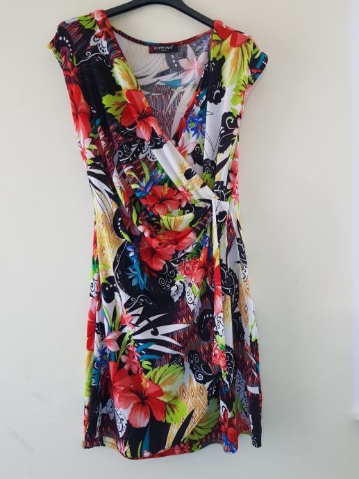 ESPERANCE PARIS NOVA CVETLIČNA POLETNA OBLEKA 38/40