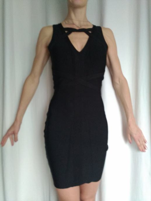 Guess Marciano Bandage obleka (oblikuje postavo)
