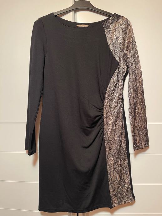 Ženske lepe obleke praznične/bleščične/elegantne VELIKOST L