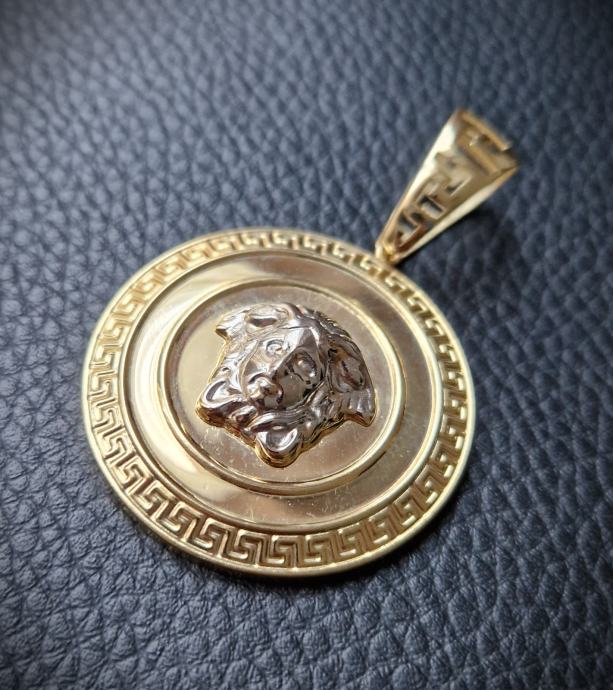 zlat obesek VERSACE
