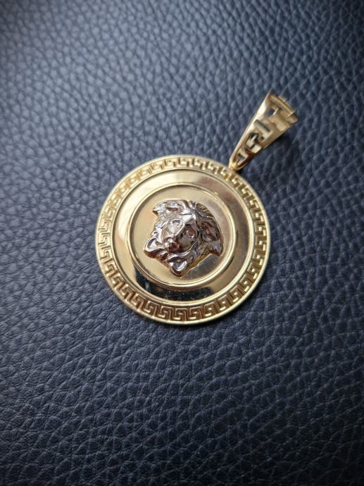 zlat obesek VERSACE