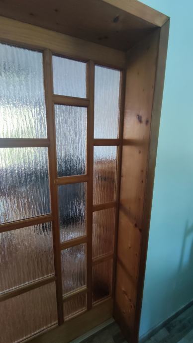 Drsna lesena notranja vrata 150/210cm