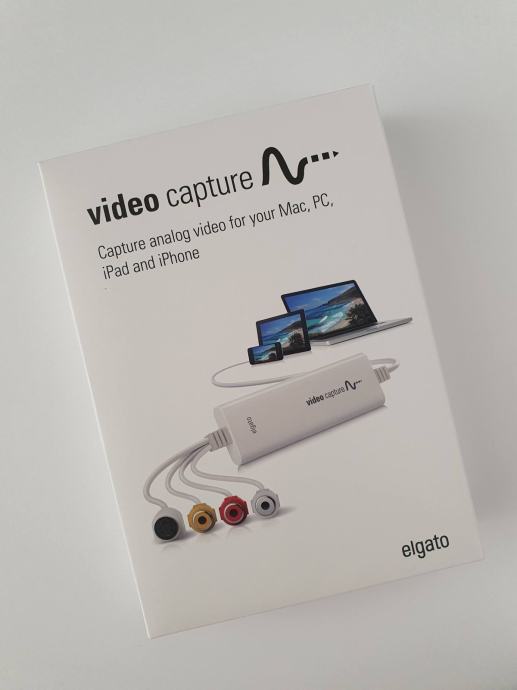 Elgato Video capture za digitalizacijo kaset