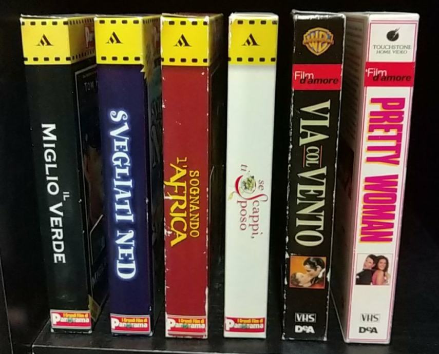 6 VHS kaset