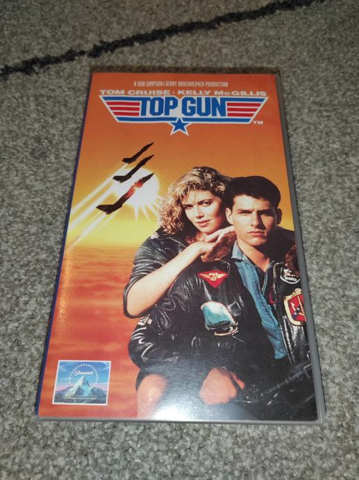 Filmi Grease, Top Gun, Indiana Jones na VHS