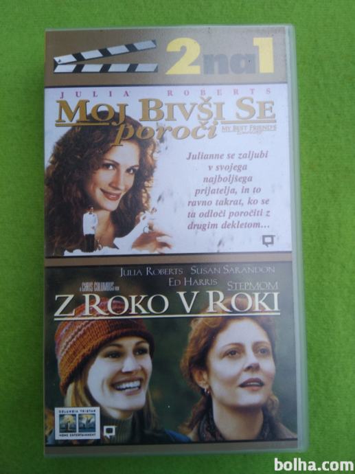 MOJ BIVŠI SE POROČI,Z ROKO V ROKI 2001 vhs