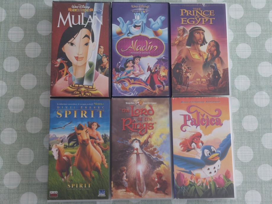 VHS KASETE,RISANKE,VHS WALT DISNEY RISANKE + OSTALE RISANKE