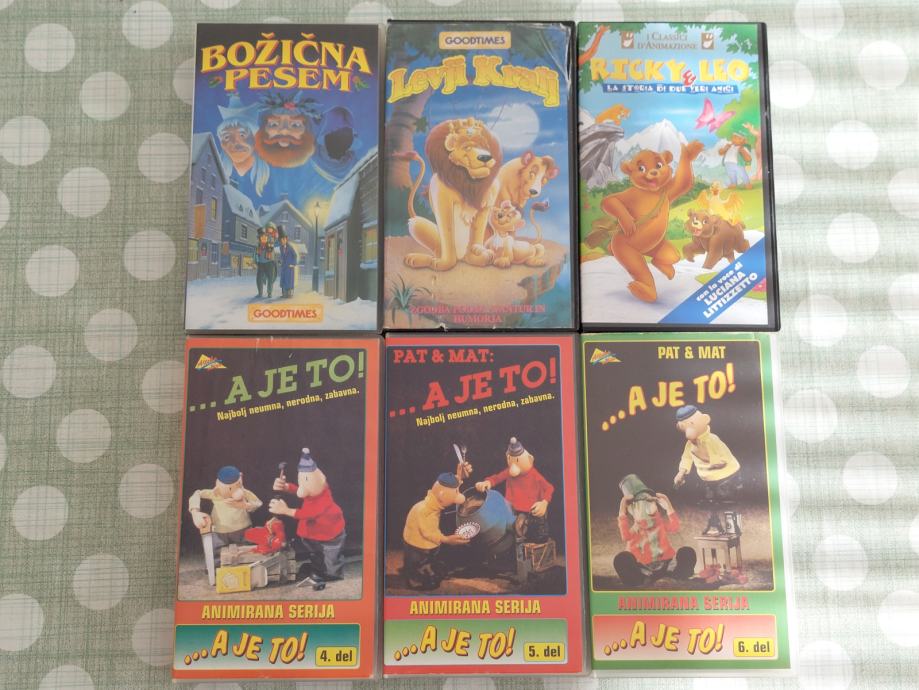 VHS RISANKE WALT DISNEY,VHS FILMI KEKEC + OSTALE VHS RISANKE