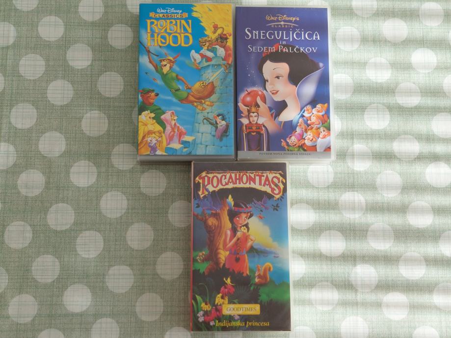 VHS RISANKE WALT DISNEY,VHS FILMI KEKEC + OSTALE VHS RISANKE